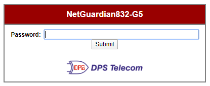 Initial NetGuardian Configuation