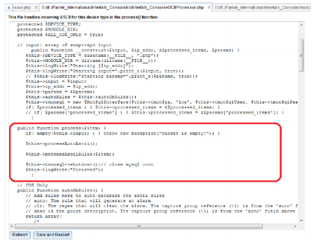 T/Mon ASCII Processor