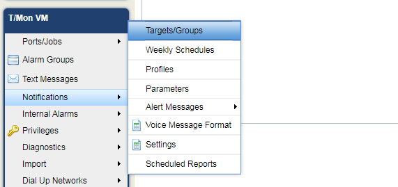 Setting Notifications on T/Mon and Applying Them to a Monitored Device