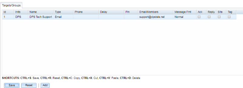 Setting Notifications on T/Mon and Applying Them to a Monitored Device