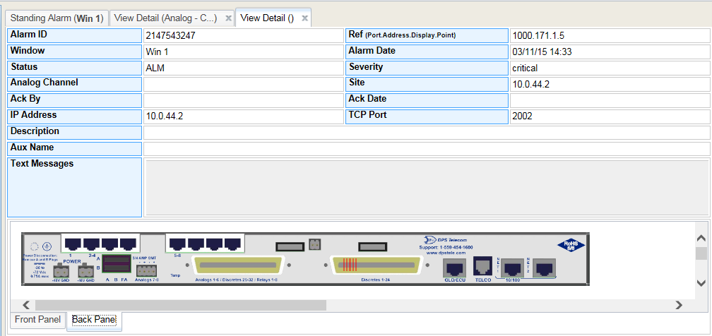 Updated T/Mon Web Interface