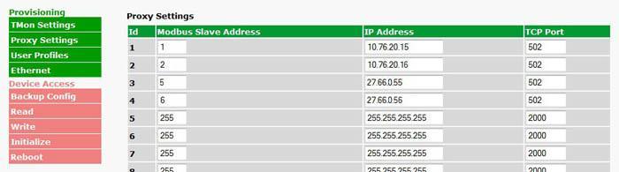 Modbus Proxy Overview