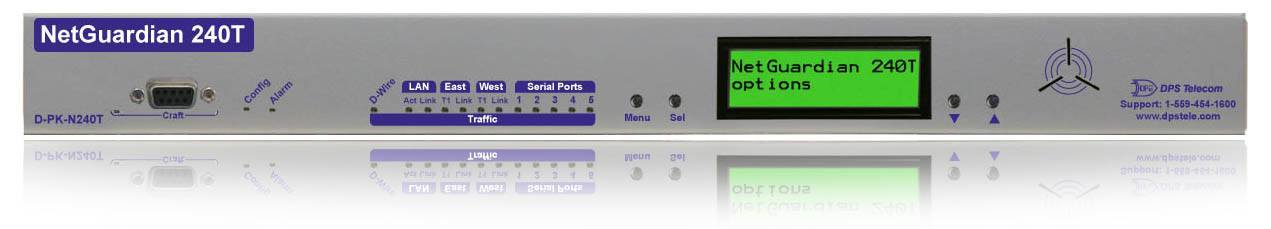 Overview: NetGuardian 240T Features, Options and Functions