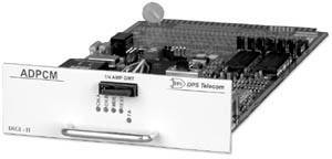 ADPCM Card Digitizes Order-Wire in only 24 Kilobits!